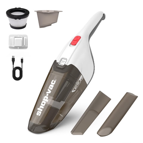 Shop-Vac - Aspiradora De Mano Inalámbrica Para Seco Y Húmedo
