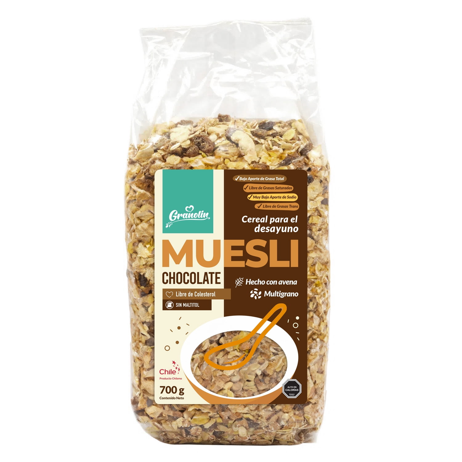 Muesli Chocolate Cereal 700gr | Lider