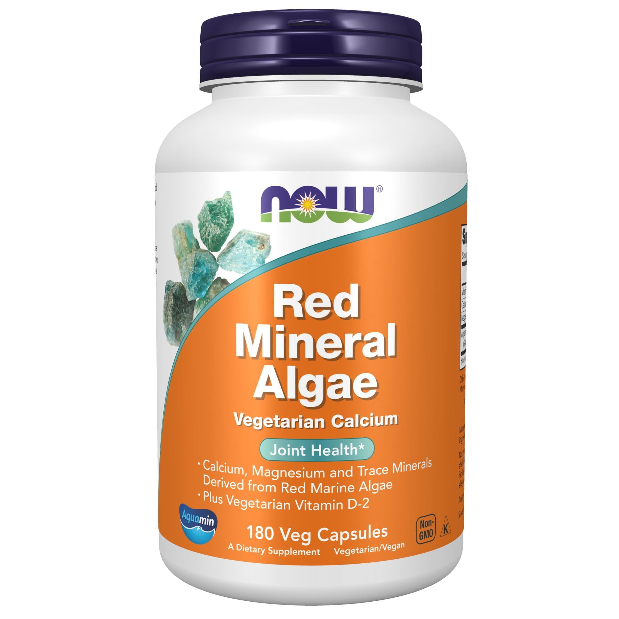 Algas minerales rojas Supplement Now Foods 180 Vcaps | Lider