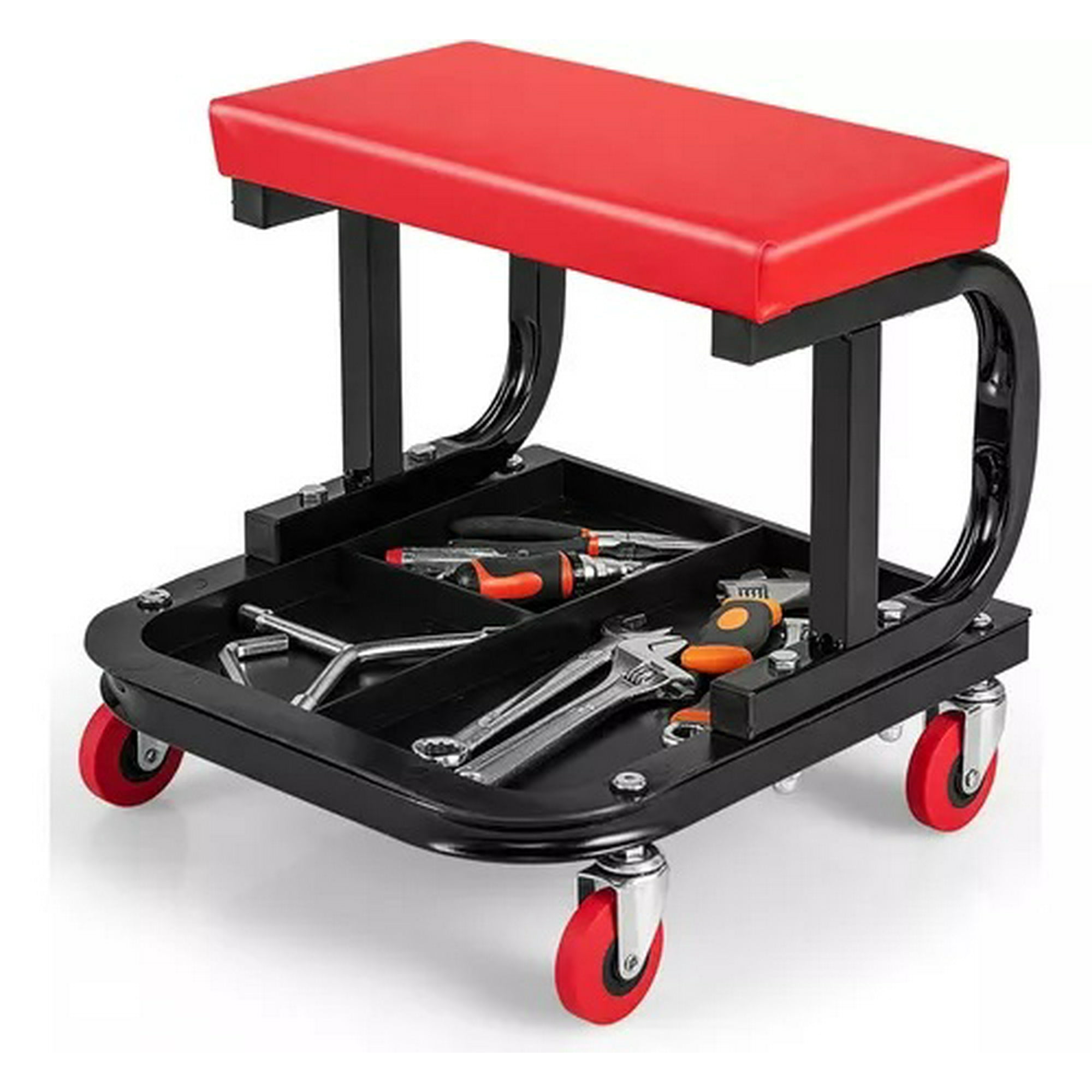 Asiento Piso Camilla Taller Mecanico Almacenamiento Bandeja | Lider