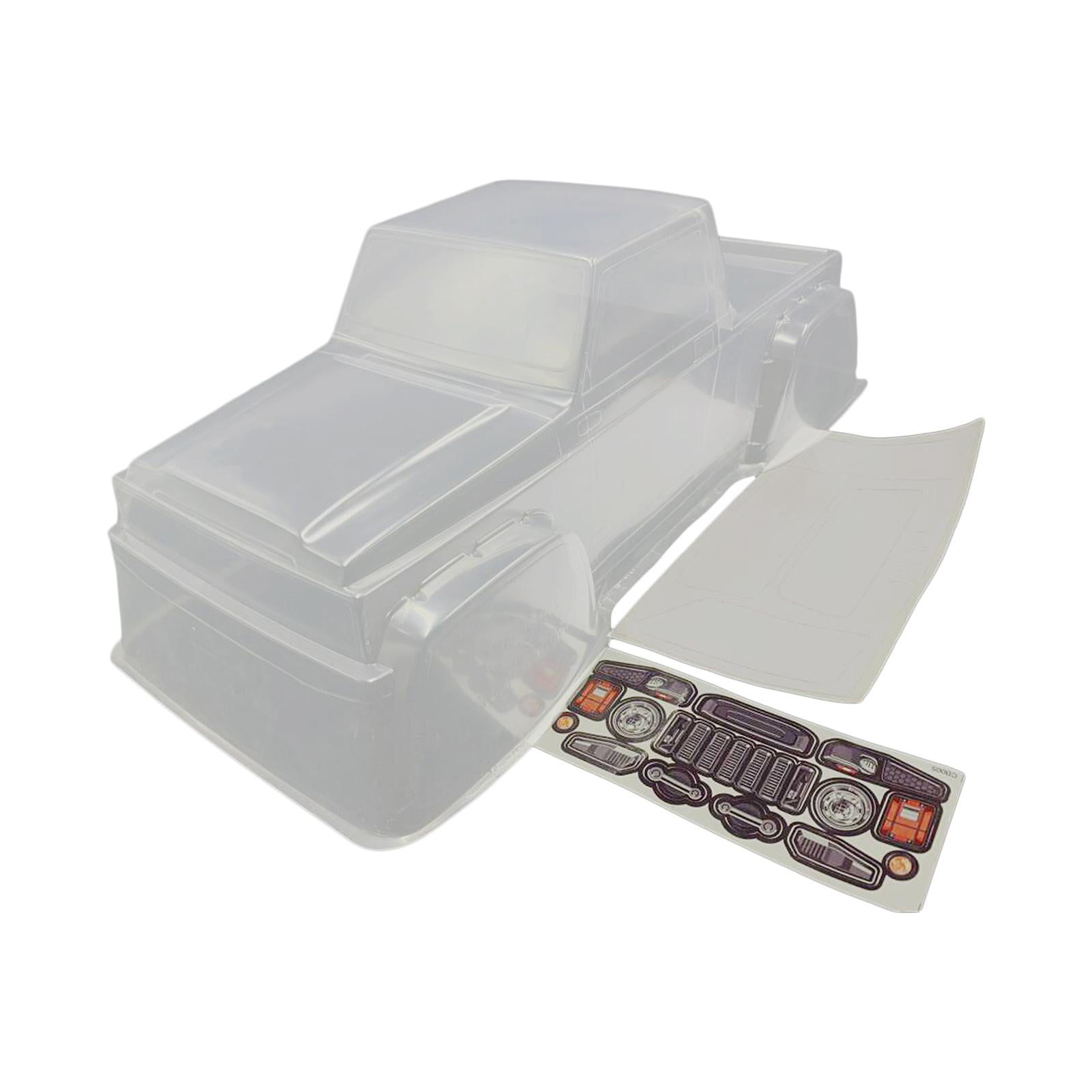 RC Car Shell Cover Sin Pintar RC Clear Body Para MST 1/10 Truck DIY ...