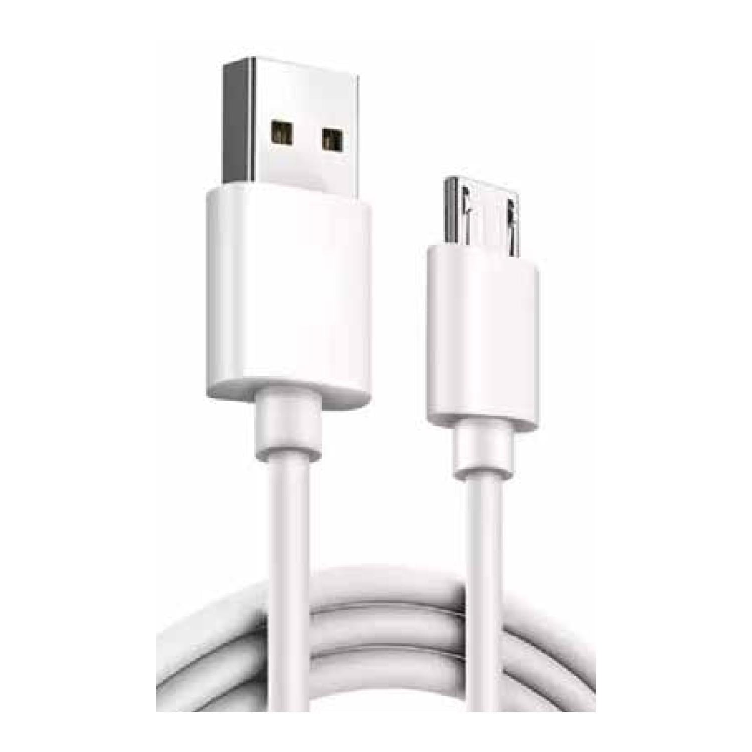 Cable Usb A Micro Usb 1mt Blanco | Lider
