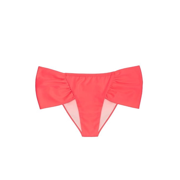 Bikini Calzón Con Laterales Drapeados Naranja M | Lider