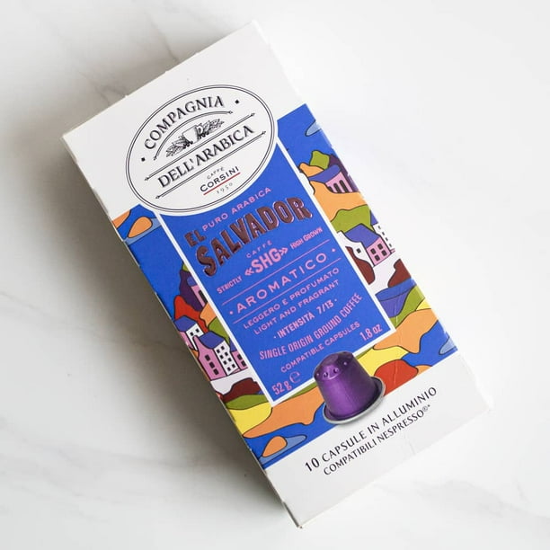 10 Capsulas Cafe El Salvador Corsini | Lider