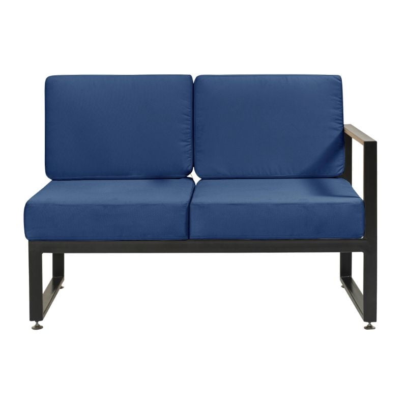 Sofá 2C Derecho Ulmo Azul | Lider