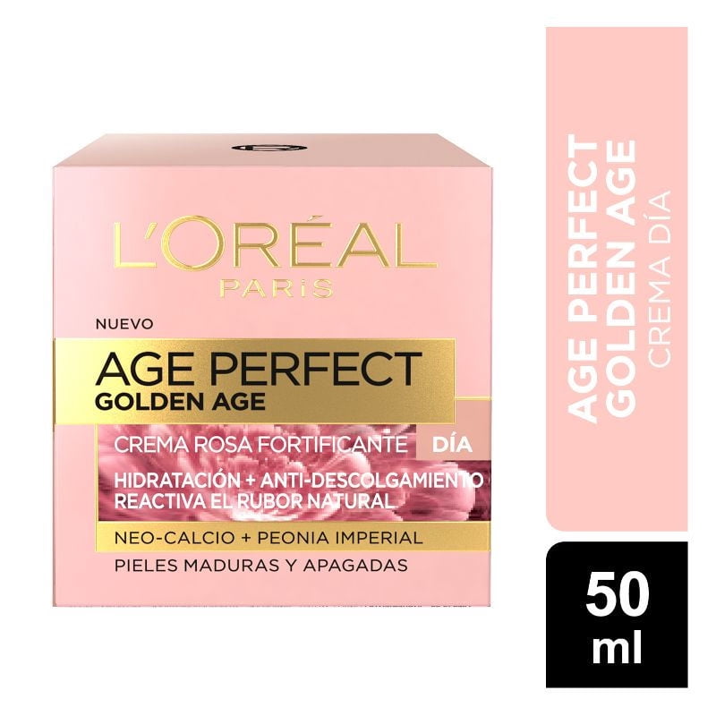 Crema Facial De Día Perfect Golden Age, 50 ml | Lider
