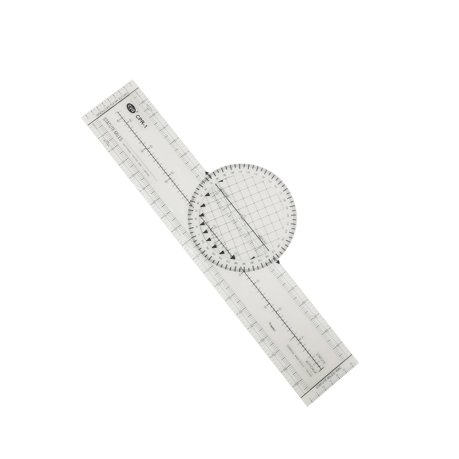 Clear Plotter Regla De Cálculo De Aviación Regla De Ingeniería Para Uso De Navegación | Lider