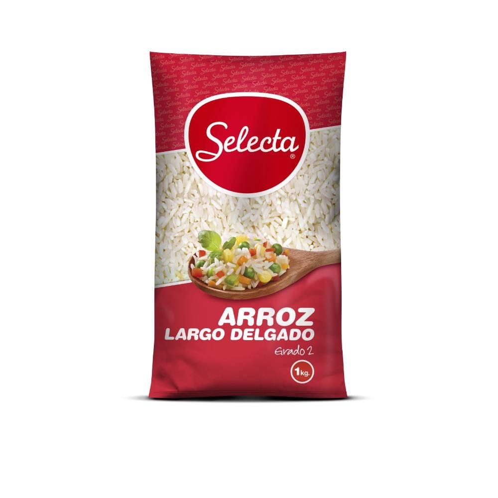 Arroz Grado 2 Grano Largo Bolsa 1 Kg Lider