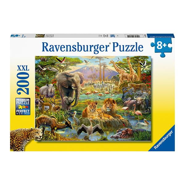 RAVENSBURGER PUZZLE XXL ANIMALES DE LA SABANA - 200P. | Lider