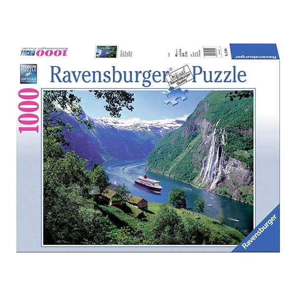 Puzzle Fiordo noruego - 1000 piezas | Lider