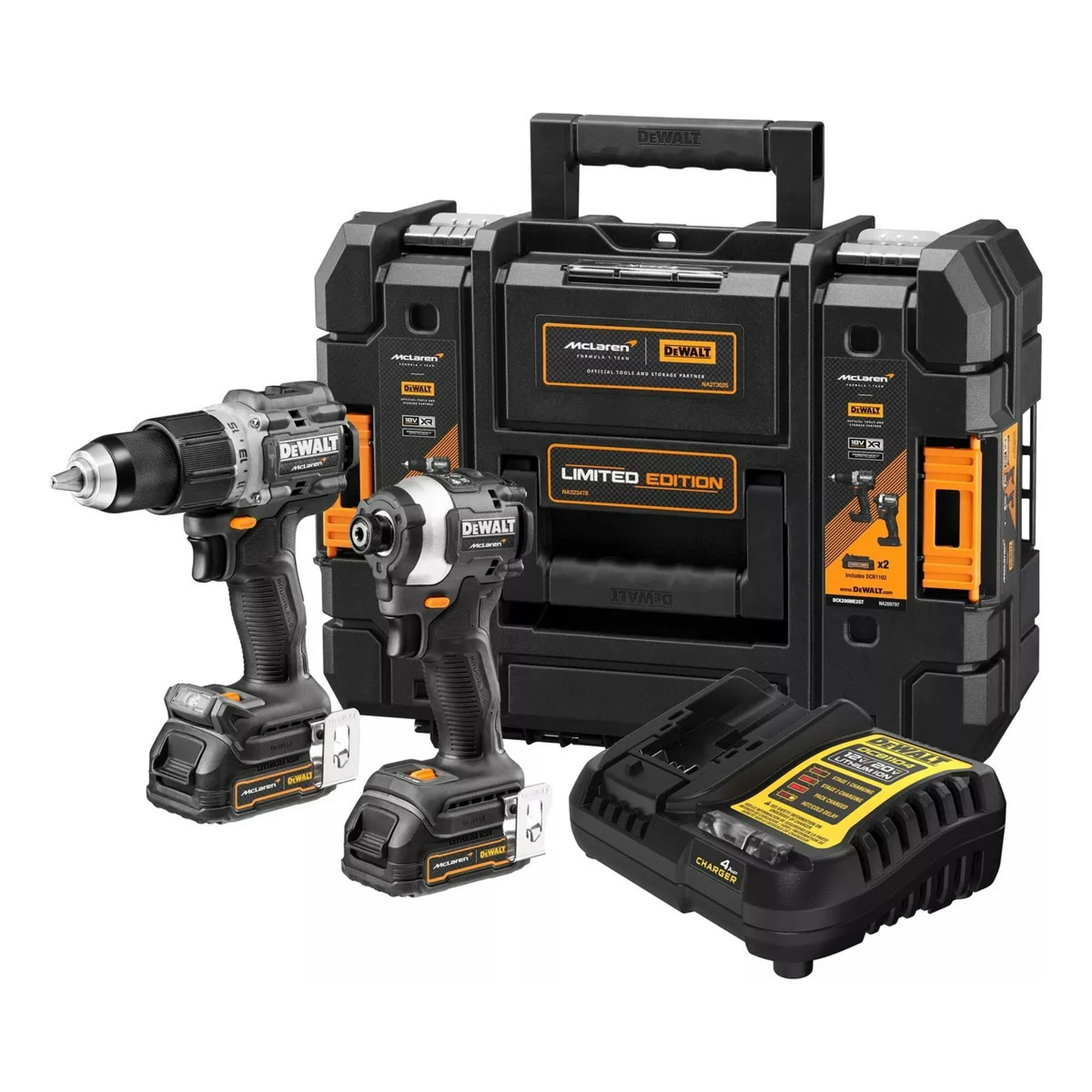 Kit Taladro Percutor Y Ator Impac Mclaren Dck200me2gt | Lider