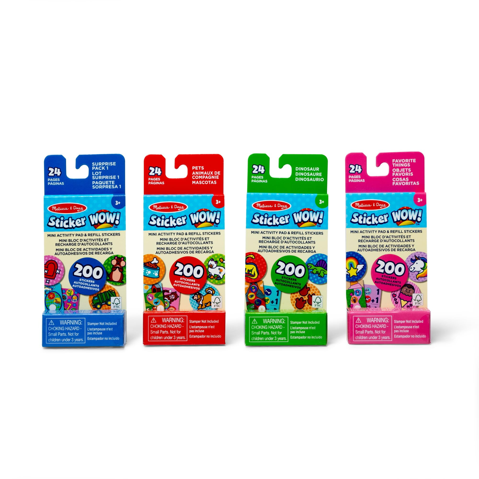 Pegatina Activity Pad Melissa & Doug, ¡guau! ™ 800 pegatinas | Lider