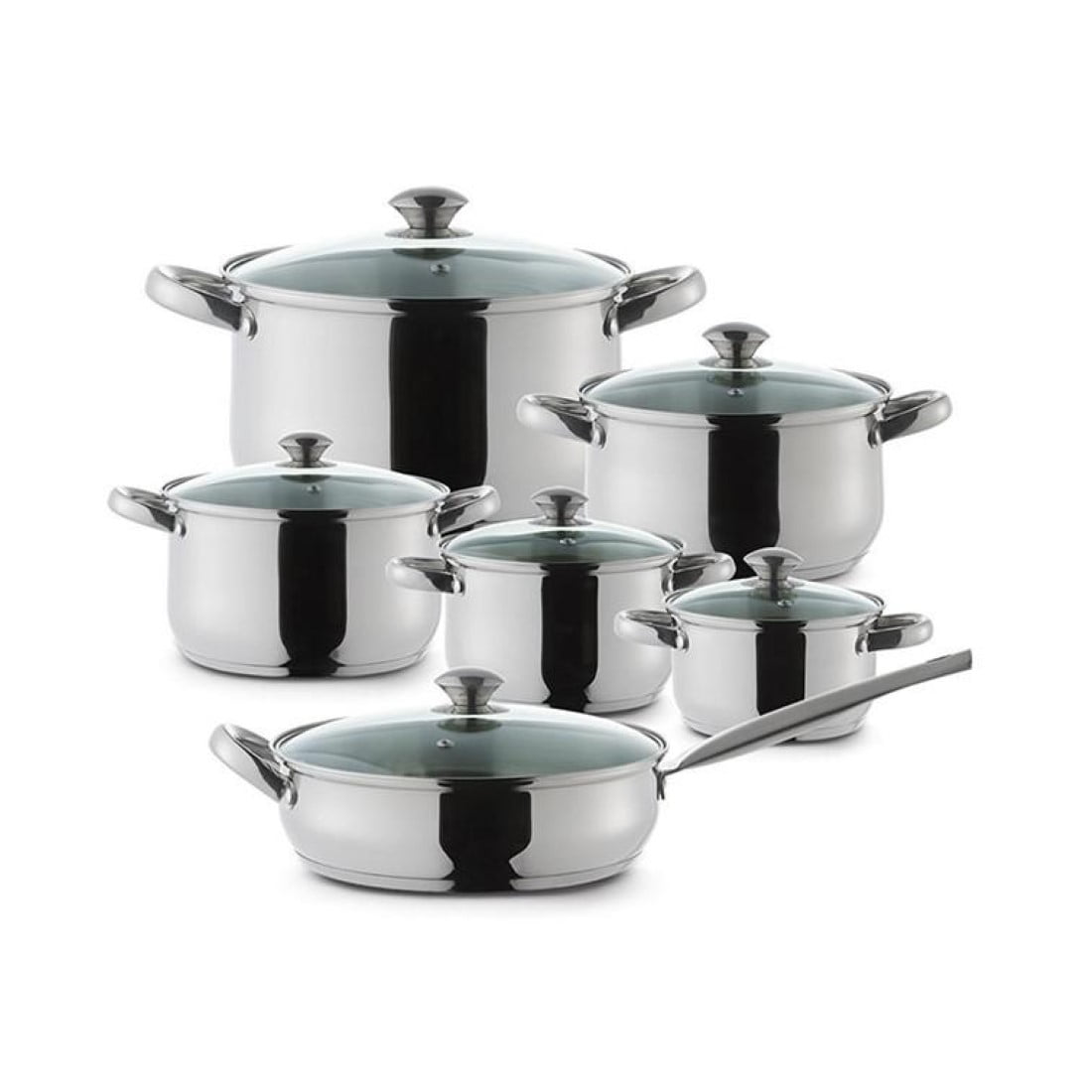 Juego Ollas Batería de Cocina Acero Inoxidable Prime 11 piezas - Ilko ...