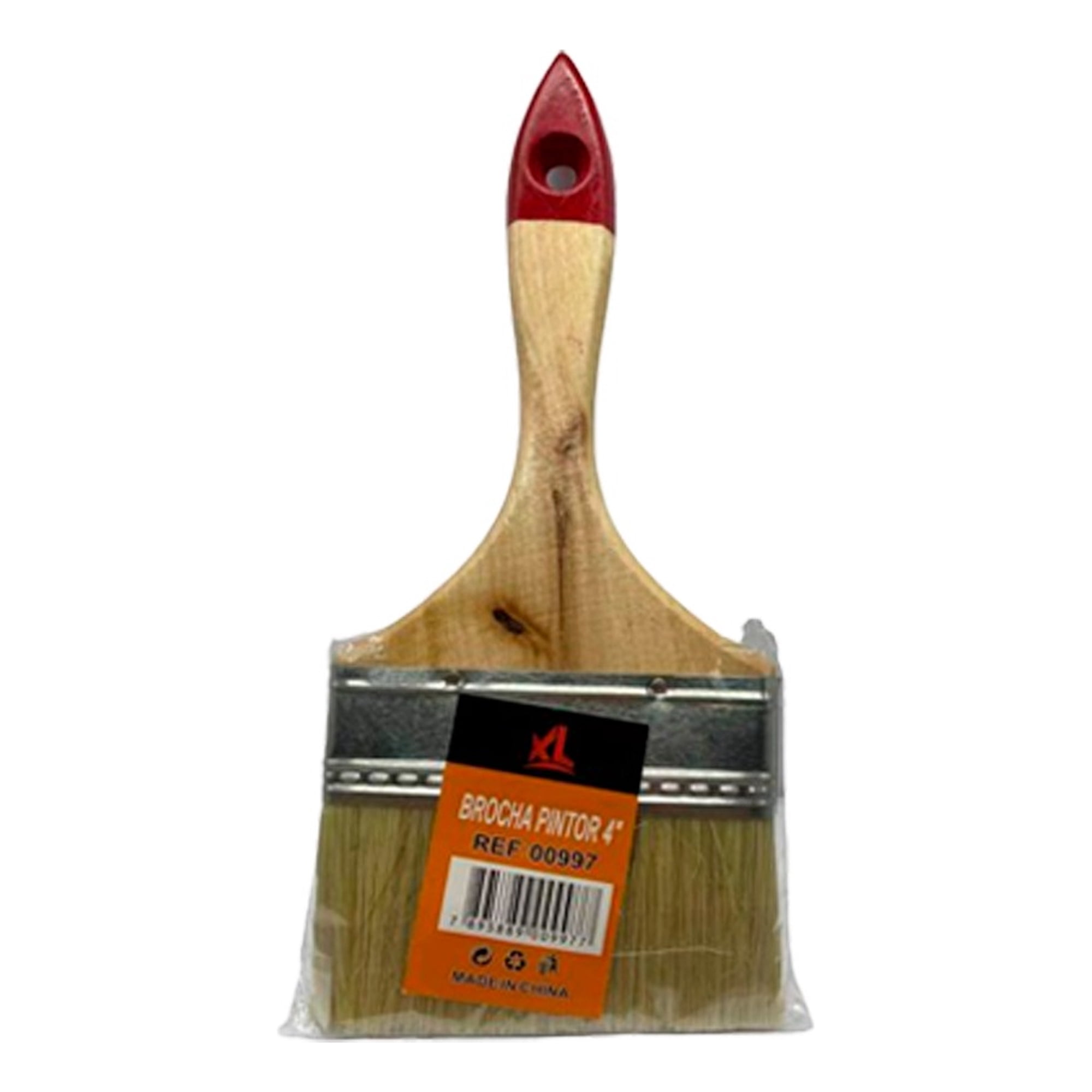 Brocha Para Pintar De 4 Mango De Madera Brochas Pintura | Lider