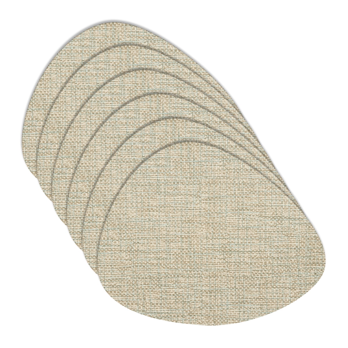 Set 6 Individuales Luxe White Sand Stone | Lider