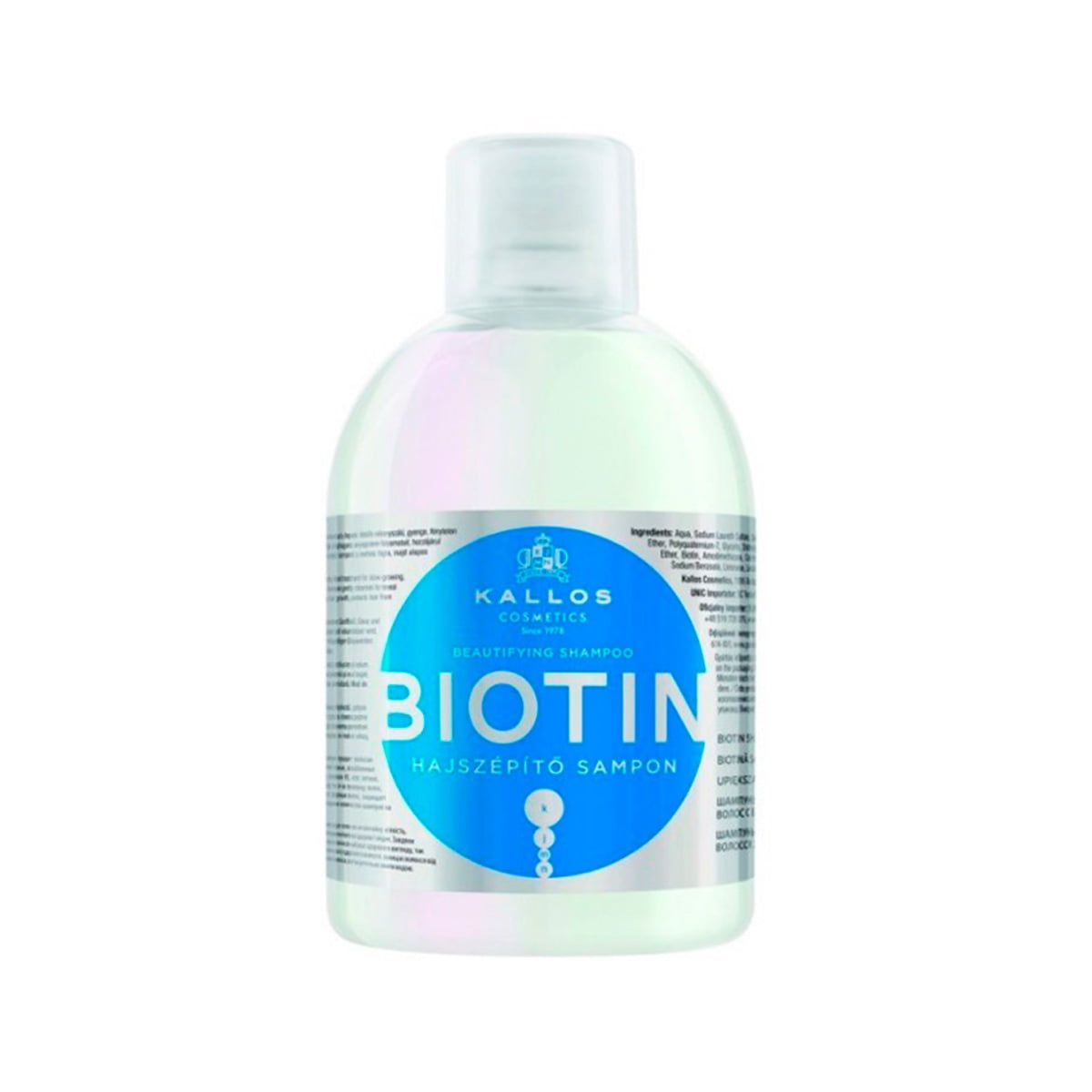 - Shampoo Para Fortalecer El Cabello Con Biotina 1000ml | Lider
