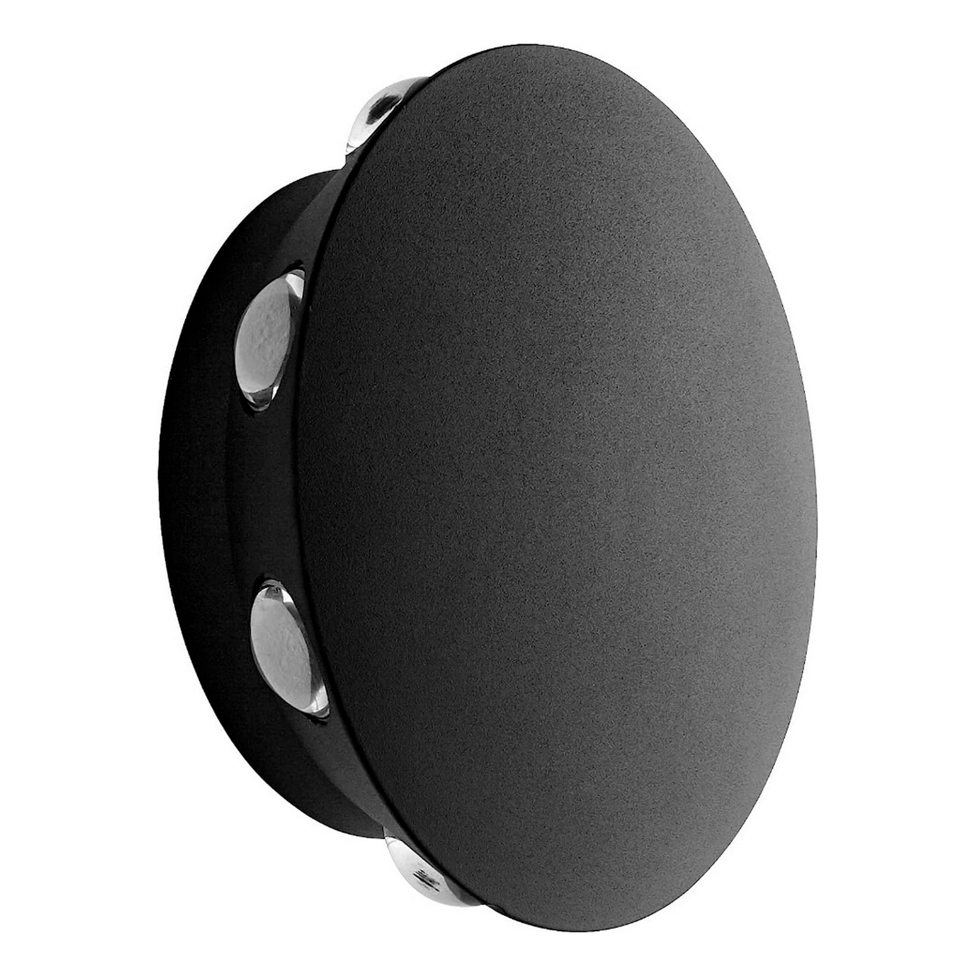 X2 Foco Led Redondo Exterior Interior Aplique De Pared 6 Led | Lider