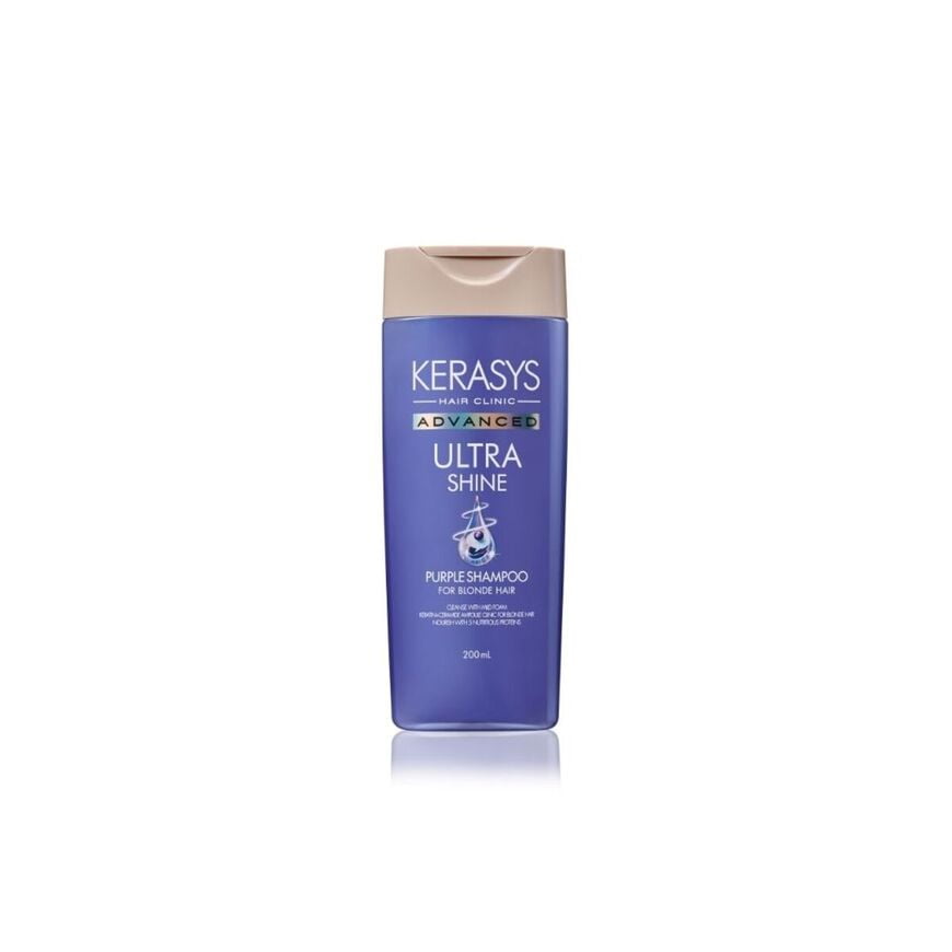Shampoo coreano con queratina para cabello rubio o decolorado, Ultra ...