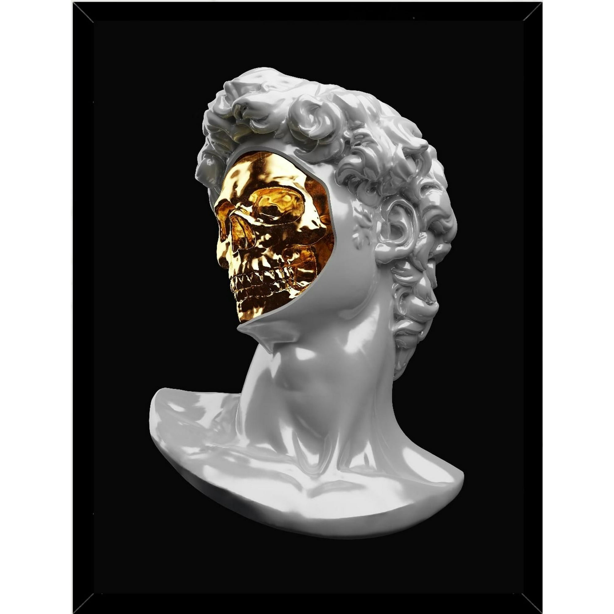 Cuadro Decorativo Escultura Apolo Moderno 4 Medidas 30x40 CM | Lider