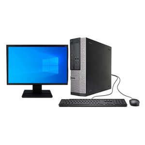 Kit Monitor + Pc Dell Optiplex 3020 Sff (I7-4Ta 16Gb 256Gb