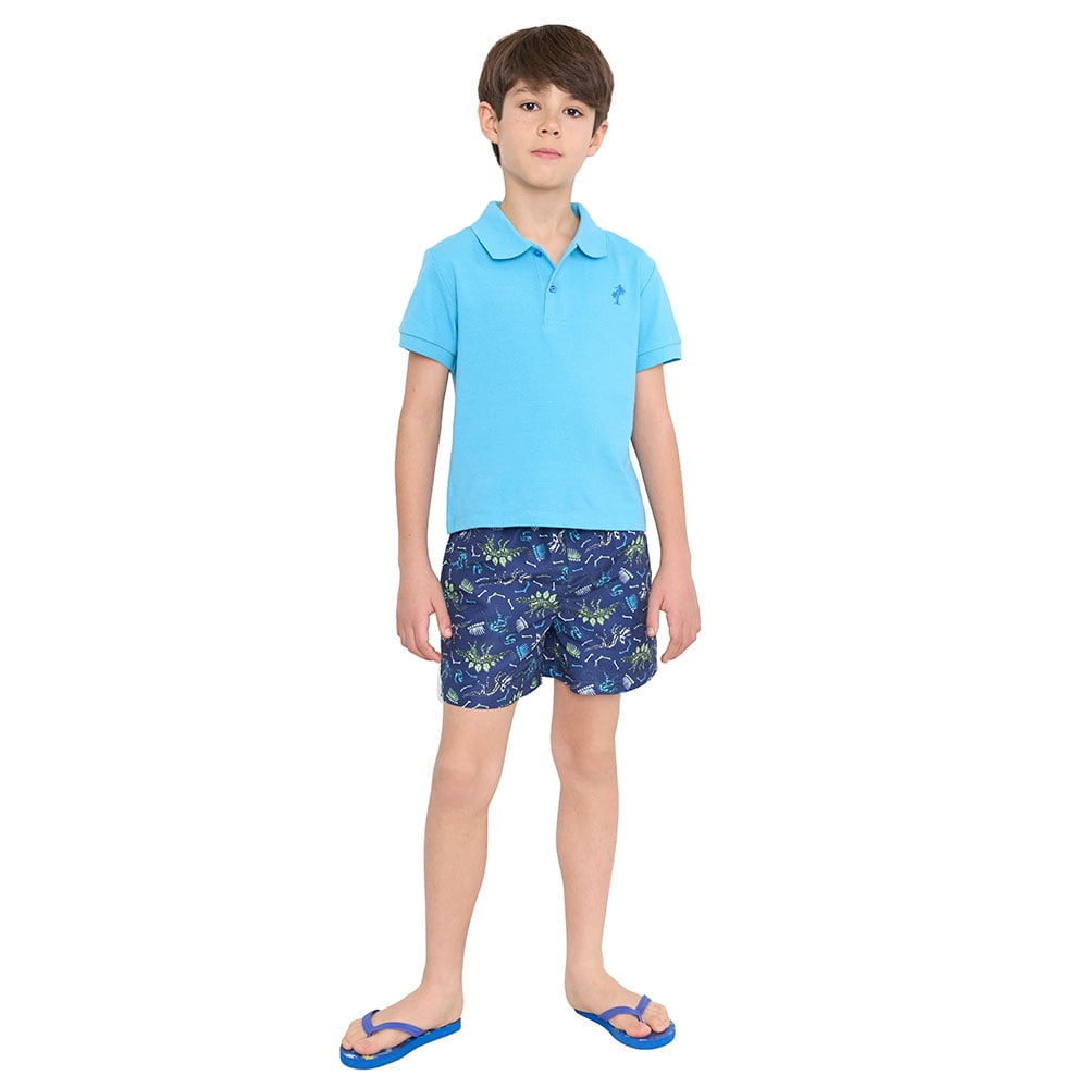 Traje de Baño Niño Kids Fullprint Navy Corona | Lider