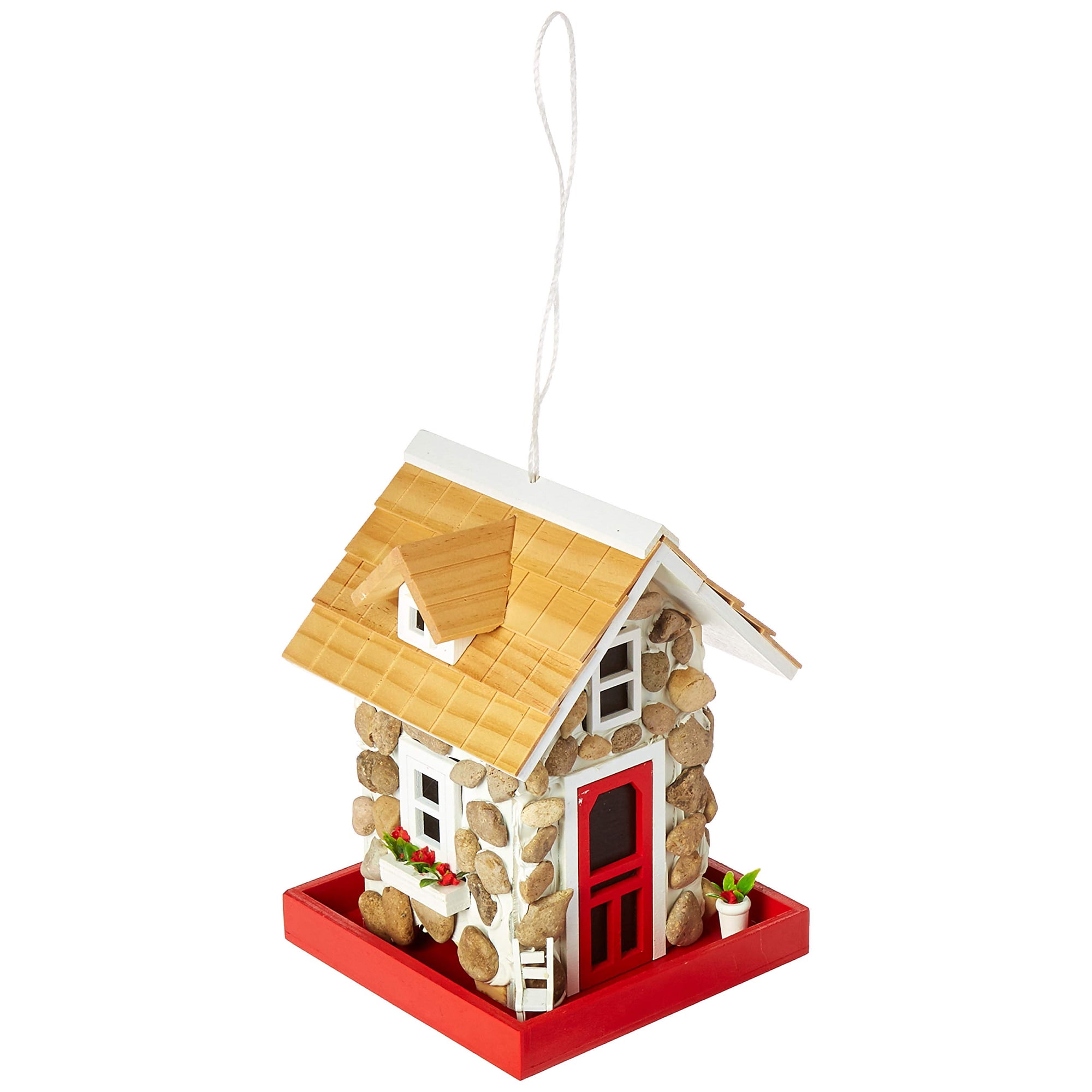 Comedero para pájaros Home Bazaar Fieldstone Cottage premium hecho a ...