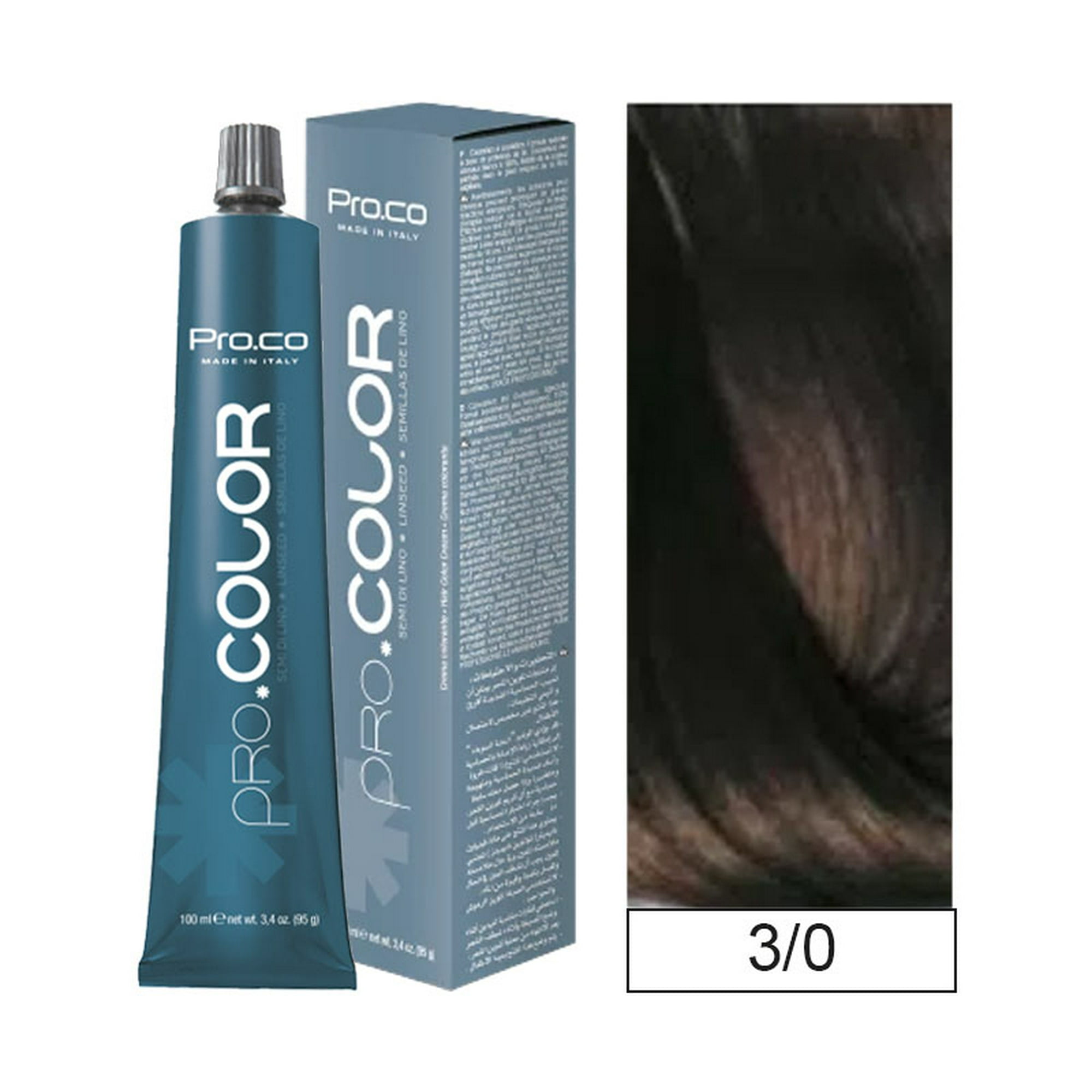 Tintura Permanente Pro.color 3/0 100ml + Oxidante | Lider