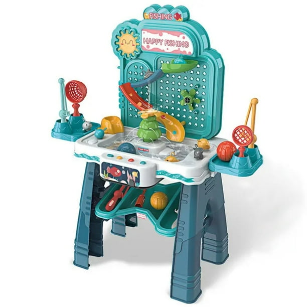 Set de Pesca de Juguete con Agua y Sonidos 47pcs | Lider