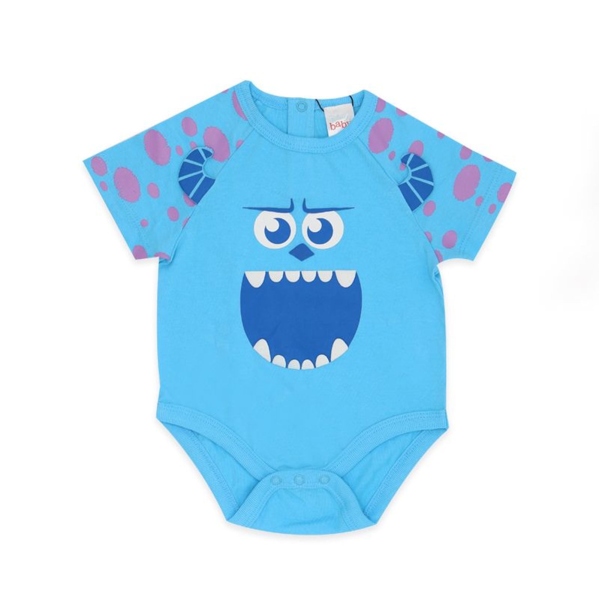 Body Disfraz Manga Corta Sulley Bebé Niño Talla 9 Meses | Lider