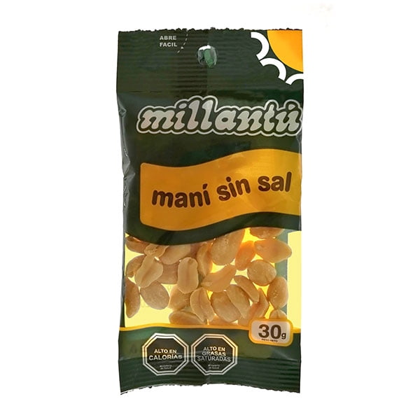Maní Sin Sal, 30gr | Lider