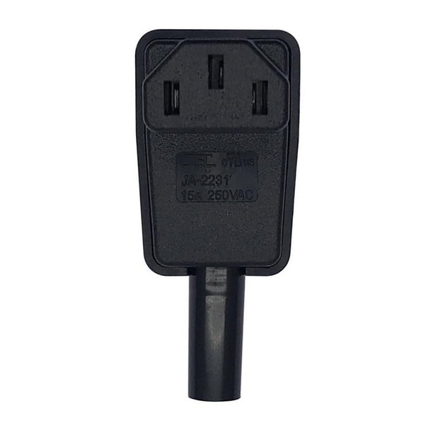 Enchufe IEC320 C13 de Ángulo para Energía Eléctrica | Lider