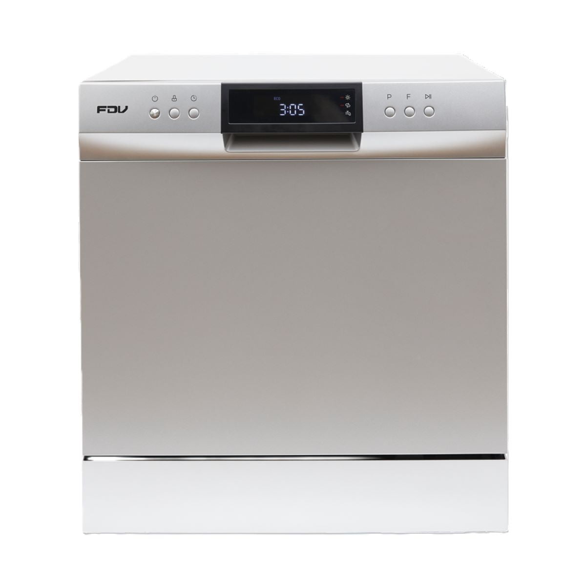 Lavavajillas Dynamic Silver 8 Cubiertos Libre instalación 55 cm FDV | Lider