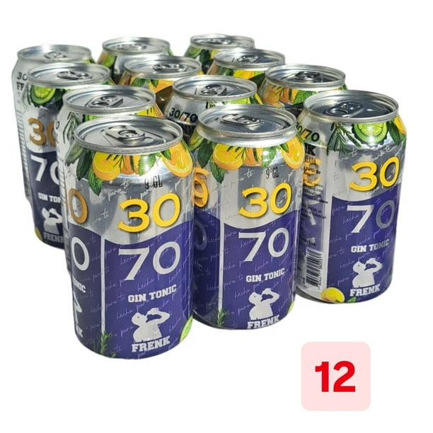 Frenk 30/70 Gin tonic X12 | Lider