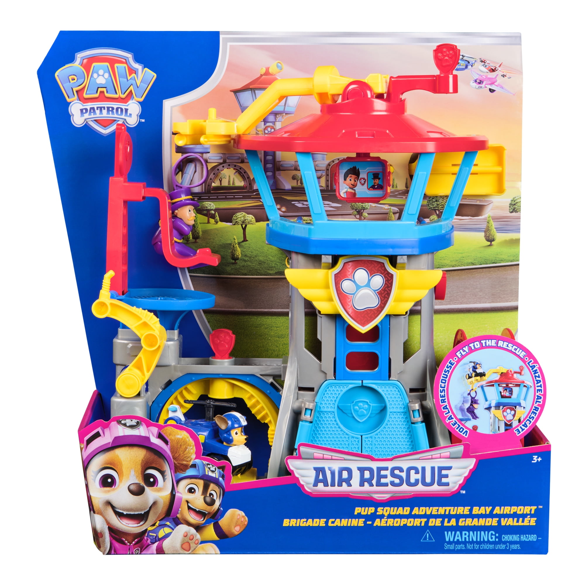 Aeropuerto Air Rescue 30 Cm Con Accesorios Paw Patrol | Lider
