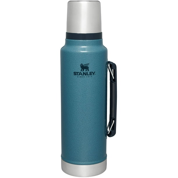 Botella al vacío Stanley Classic Legendary Hammertone Lake de 1,4 ...