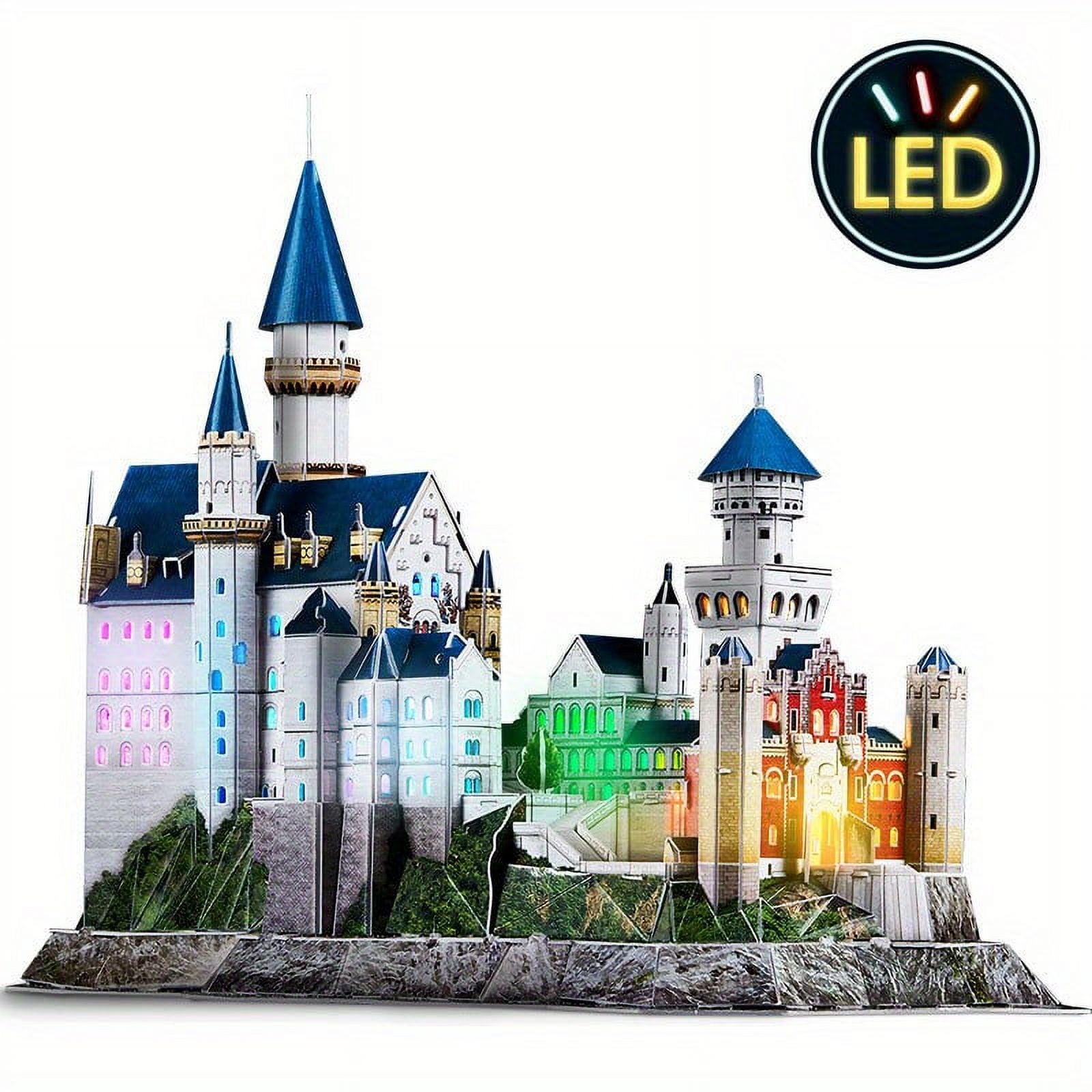 3D Neuschwanstein Castle Puzzles For Adults And Teens, Architecture ...