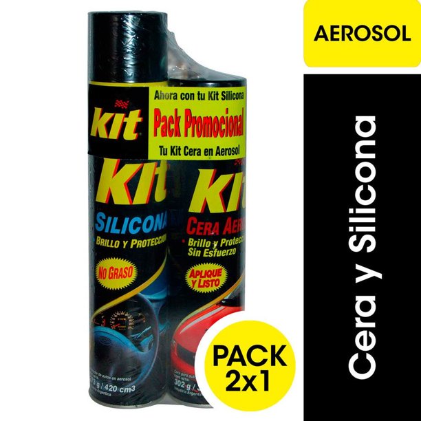 Pack Silicona + Cera Aerosol 780cc | Lider