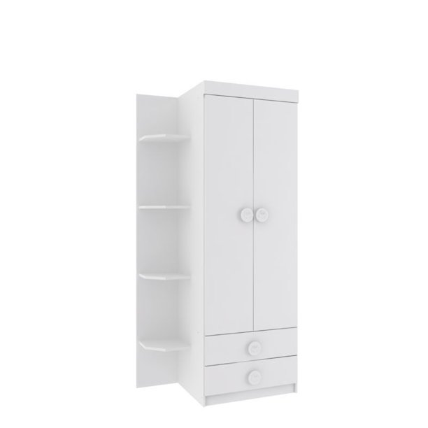 Closet Bebe Arco Iris 2P2C Blanco | Lider