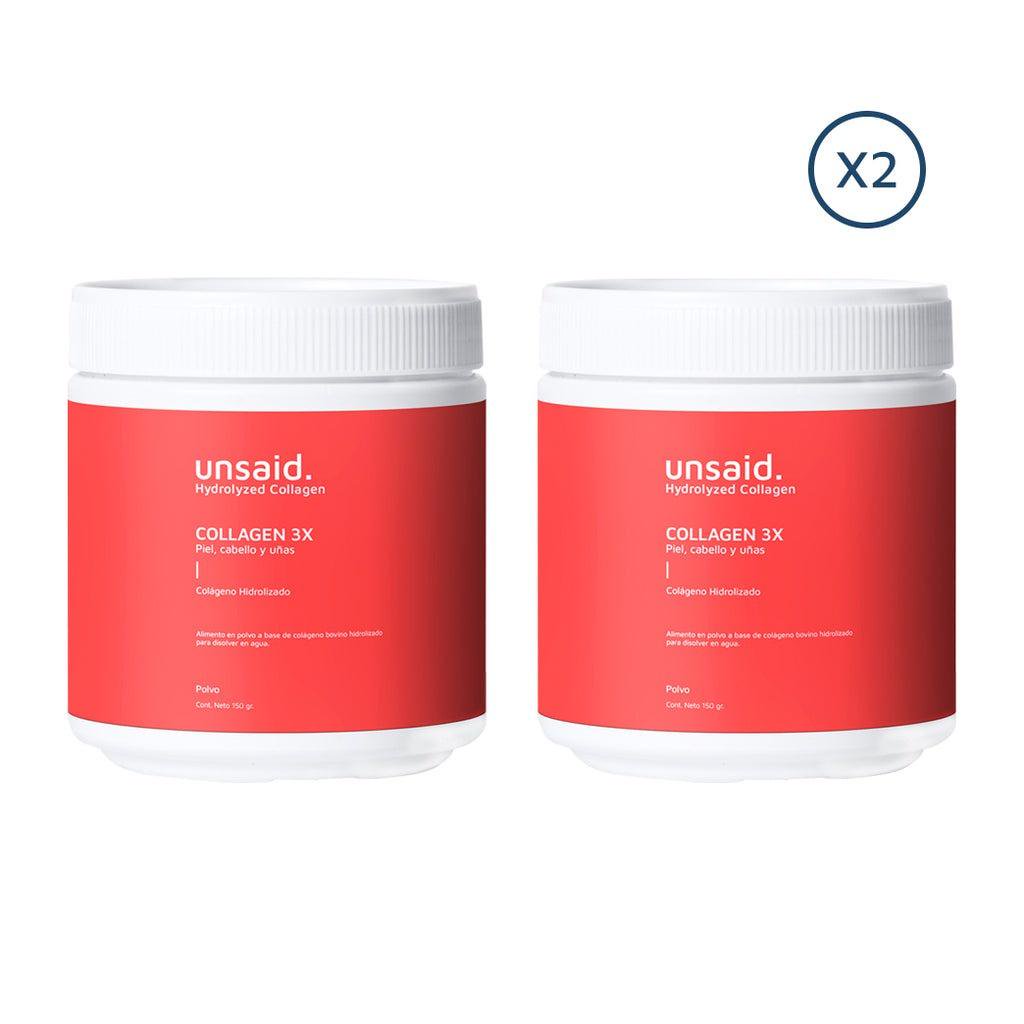 Pack de 2 Collagen 3X Unsaid | Lider