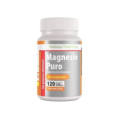 MAGNESIO PURO 120 cápsulas de 230mg | Lider