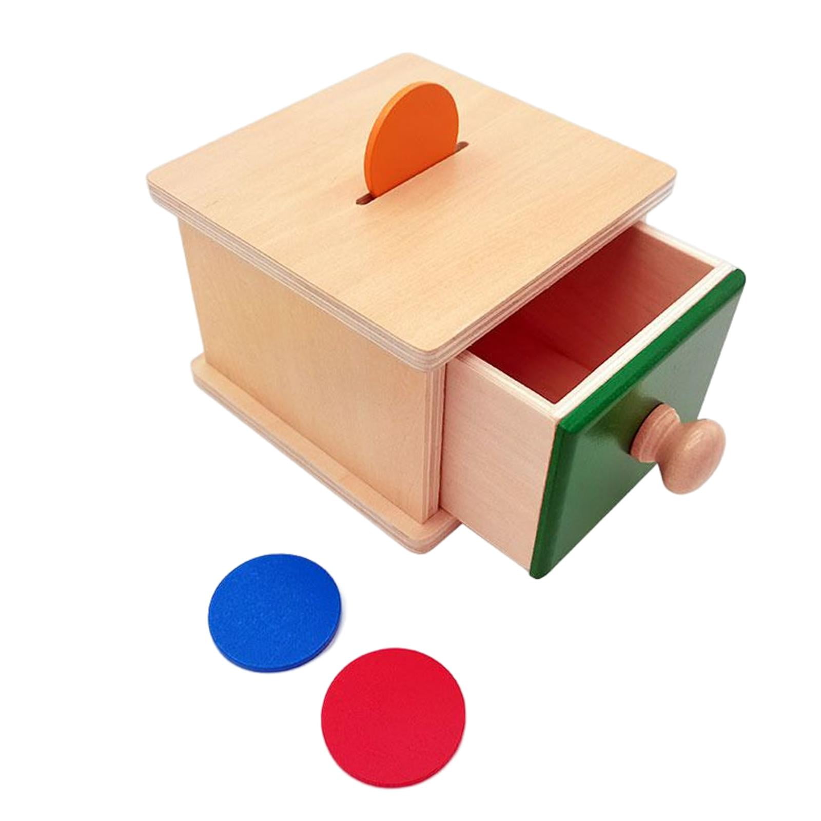 Caja De Madera Montessori Educación Temprana Para Regalo De Cumpleaños ...