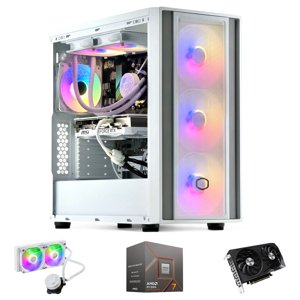 Hyperpc.Cl - Pc Gamer Blanco Amd Ryzen 7 8700 32Gb Ddr5 1Tb