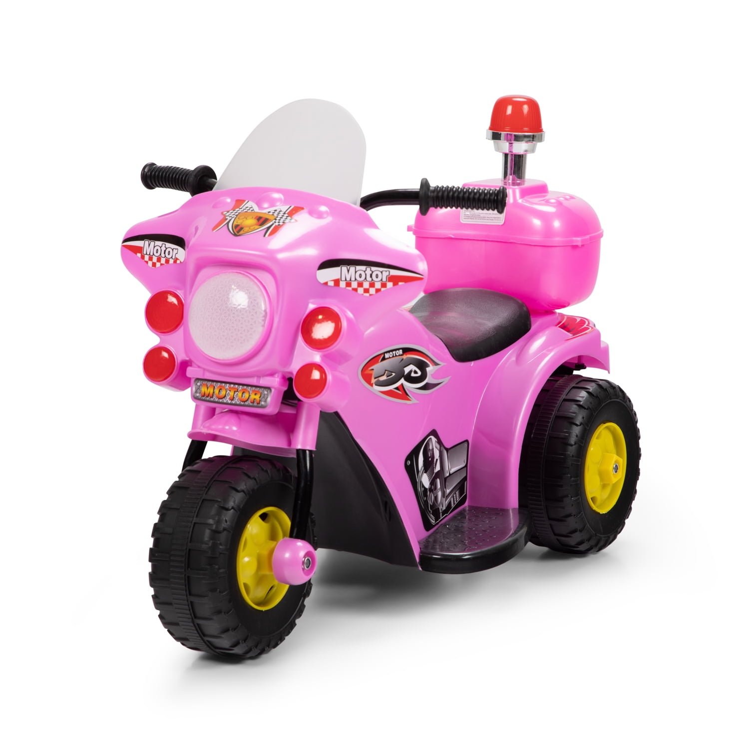 Moto a Bateria Mini Deportiva Rosada | Lider