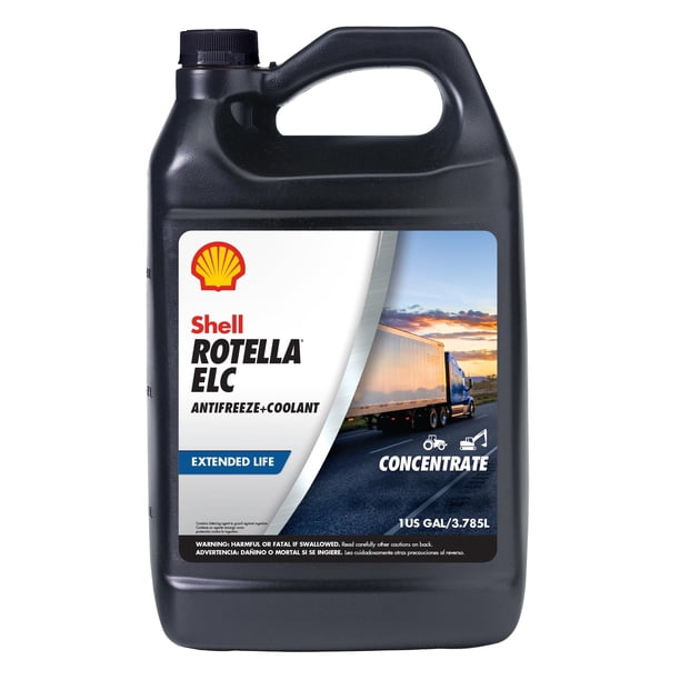 Anticongelante y refrigerante Shell Rotella ELC de larga duración 3.785 ...