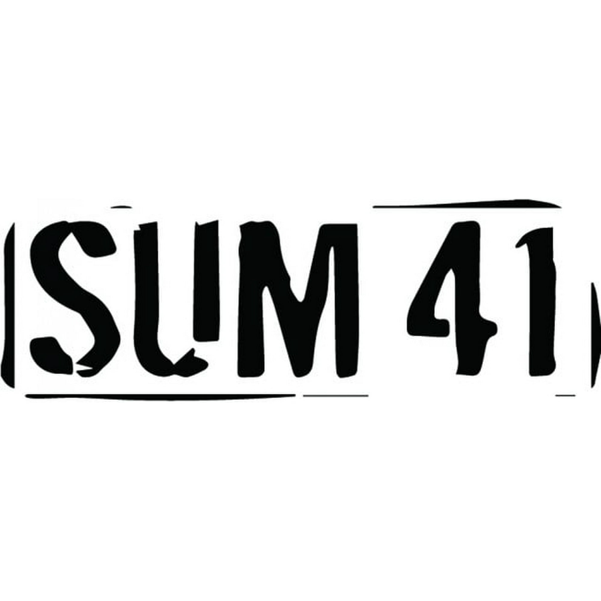 Decomural Sum 41 Band Logo WS-33605 | Lider