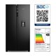 Refrigerador Fensa 436L No Frost Side By Side SFX440B Negro | Lider