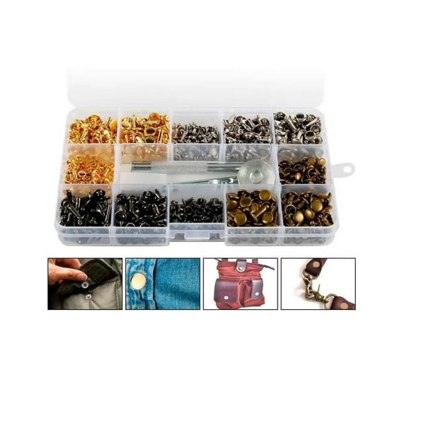 Remaches Broches Metálico De Presión Para Ropa 480pcs | Lider