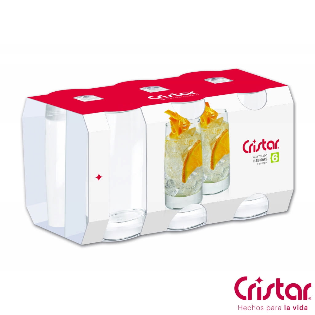 Display 6 Vasos W/A Toledo 388cc | Lider