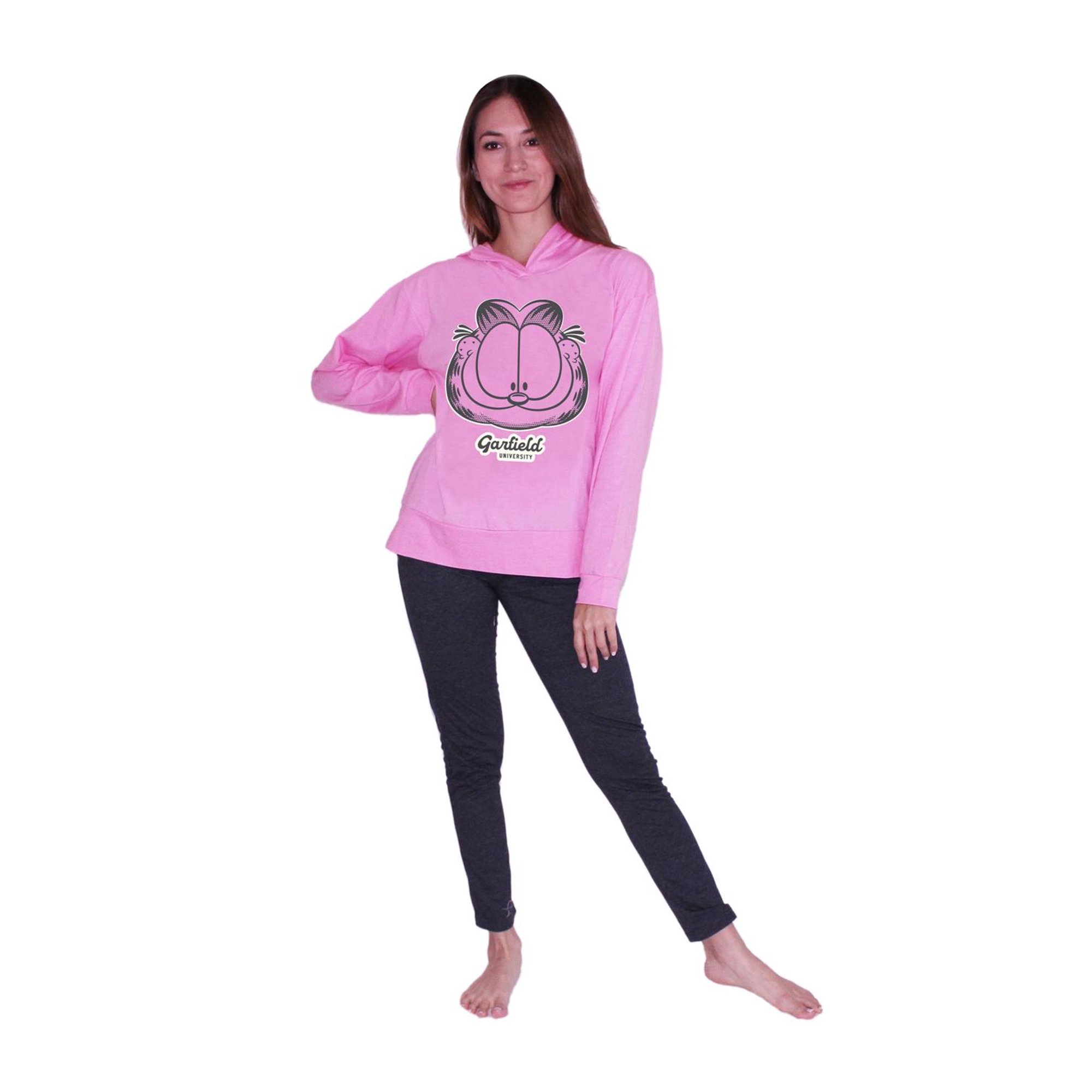 Pijama Mujer Garfield rosa S | Lider