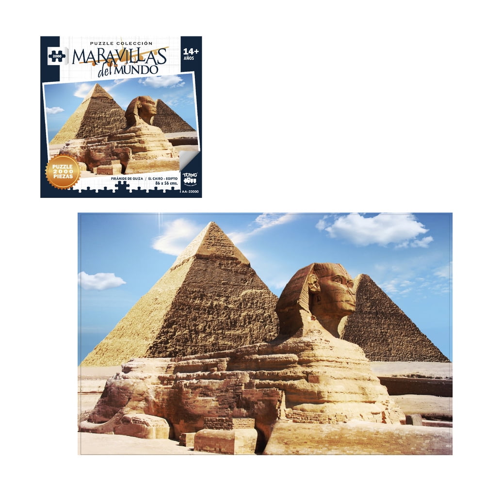 Puzzle 2000 Piezas Pirámide Egipto | Lider